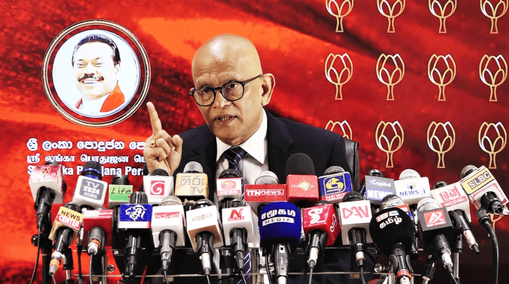 (VIDEO:ඈවරයි,දෑවරයි,තුන්ඈවරයි.අකුරු තුනයි. පොහොට්ටු අපේක්ෂකයා මෙන්න! - LNW Sinhala